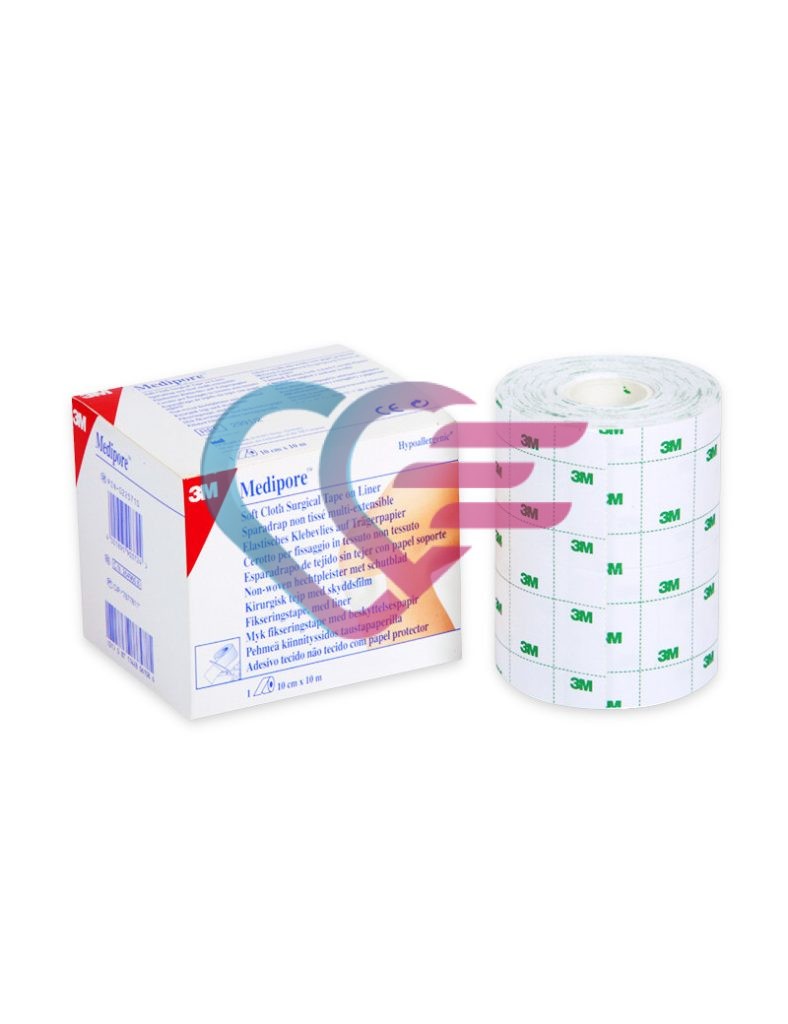 FLASTER MEDIPORE 10cm x 10m, MMM, a'1 - Medicpro