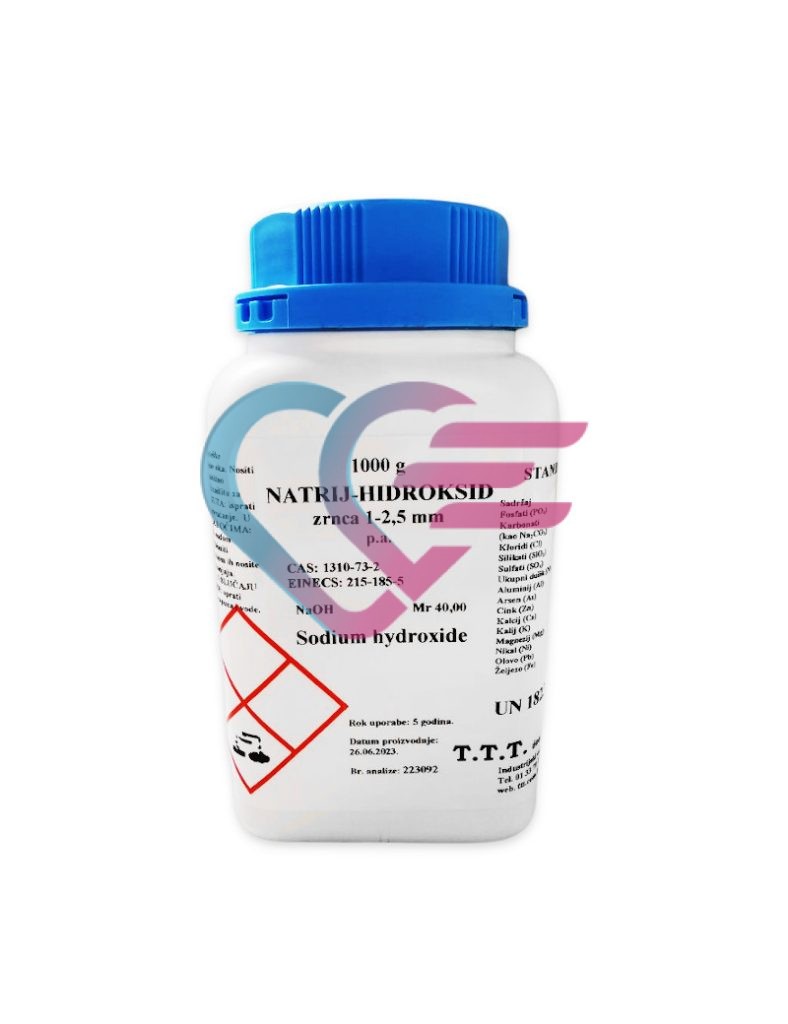 NATRIJEV HIDROKSID 1000 g - Medicpro