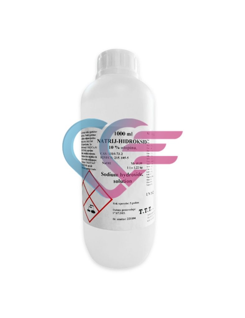 NATRIJEV HIDROKSID p.a. 10% 1000 ml - Medicpro