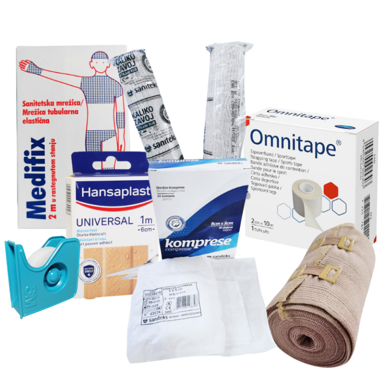 Zavojni materijal - Zavoji, gaze, komprese i flasteri - Medicpro